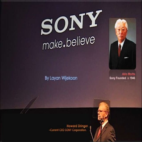 Sony Corp | PPT