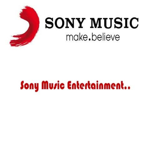 Sony music entertainment | PPTX