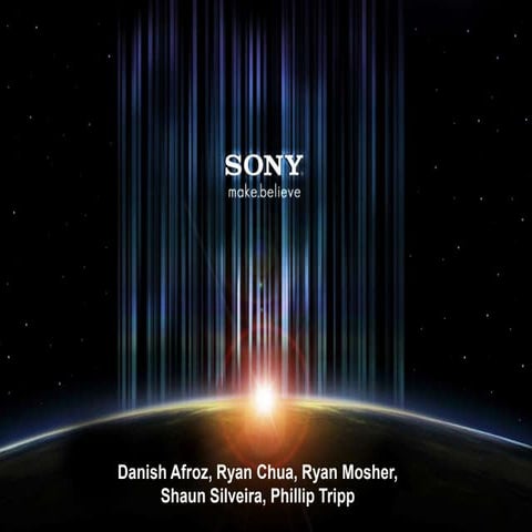 Sony presentation 2 final | PPTX