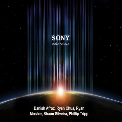 Sony presentation 2 final | PPTX