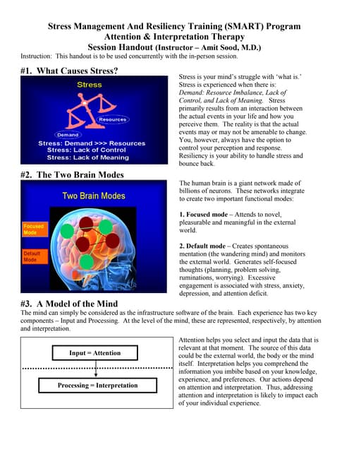 Resilience & Stress management training | PPT