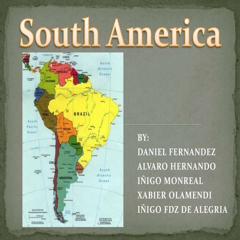 South america | PPTX