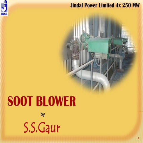 Soot Blower in Thermal power plant in boiler.pptx