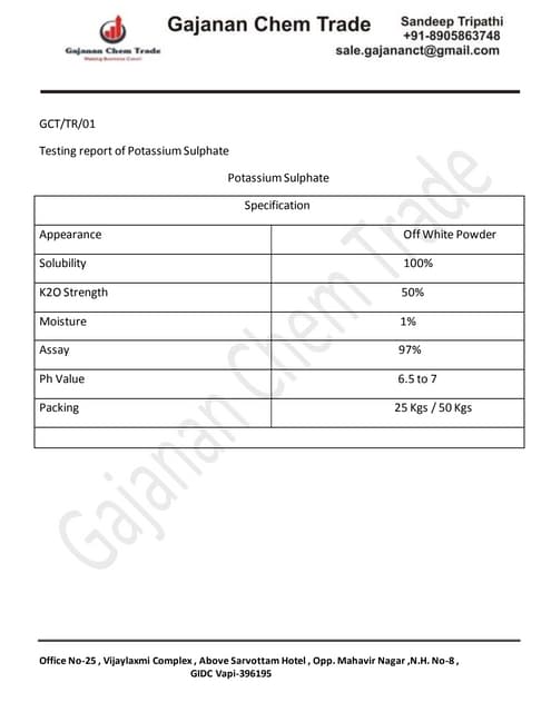 Sodium sulphate | PDF