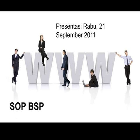 SOP BSP | PPT