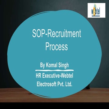 SOP-Recruitment Process- komal.pptx