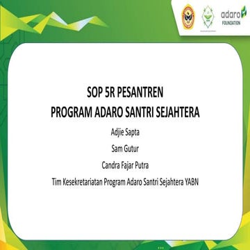 SOP 5R PESANTREN YANG ADA DI KALIMANTAN SELATAN.pptx