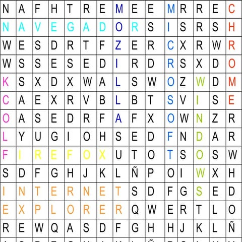 Sopa D E Letras | PPT