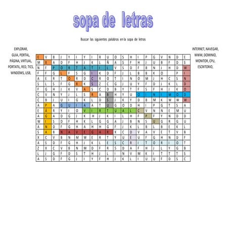 Sopa --de--letras (1) | DOC
