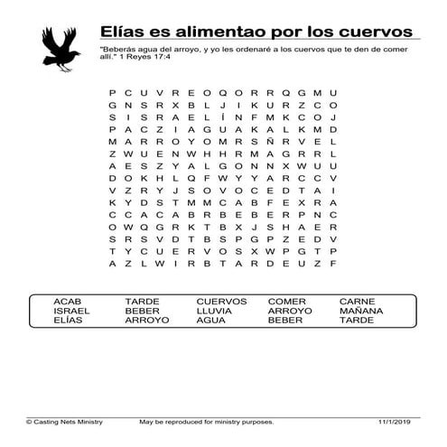 sopa de letras Elias y los cuervos.pdf