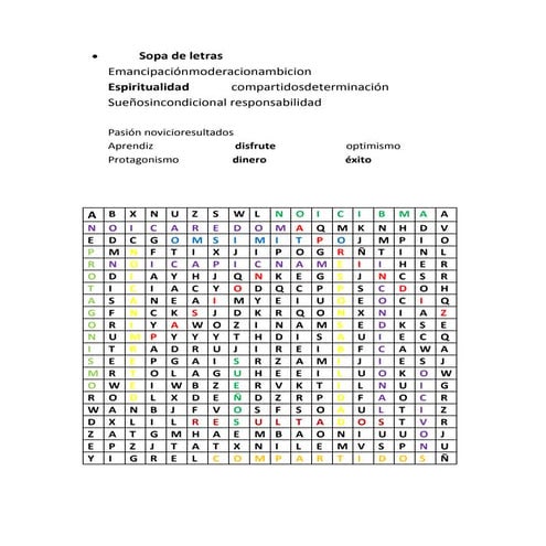 Sopa de letras tecnologia | DOCX