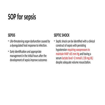 SOP for sepsis in intensive care ward.pptx