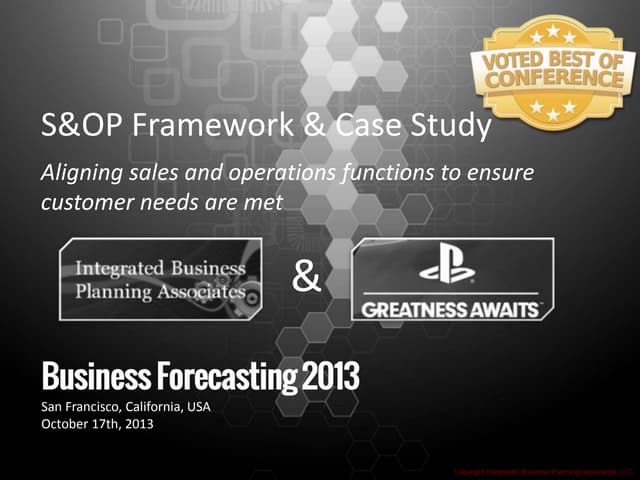 S&op process template | PPT