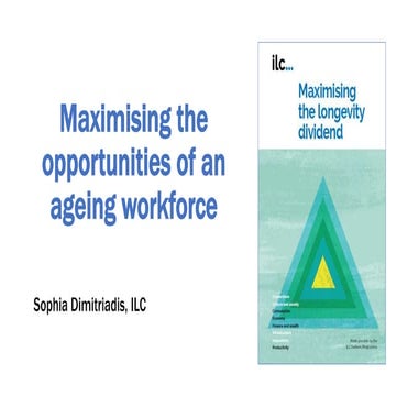 Maximising the opportunities of an ageing workforce | PPTX