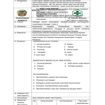 Sop luka bakar | DOC