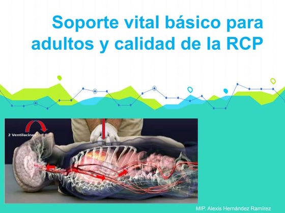 Reanimación cardio pulmonar RCP actualizado | PPTX