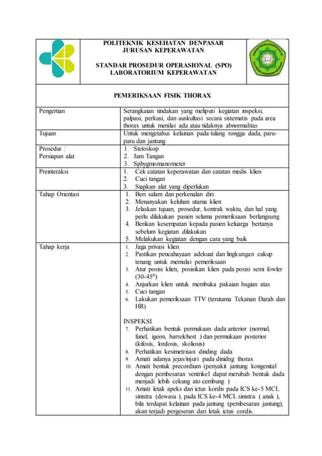 KUMPULAN SOP PELAYANAN KLINIK ATAU FASILITAS KESEHATAN TINGKAT PERTAMA.docx