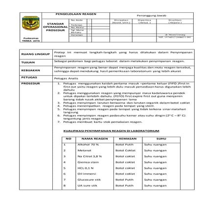Farmasi Rumah Sakit - CSSD (Central Sterile Supply Department) | PDF