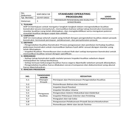 SOP Pengendalian Kualitas Konstruksi.docx