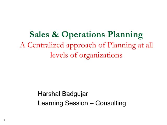 Sandop Process Template Ppt