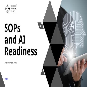 SOPs and AI Readiness: Building the Future of Smart Enterprises | PPTX
