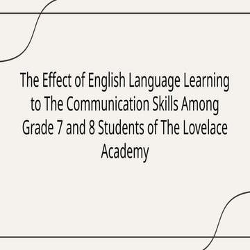 Statement of the problem Practical Research 1 | PPTX