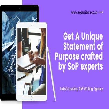 SoP Writing Services From SoP Writers - India's Leading SoP Consultants ...