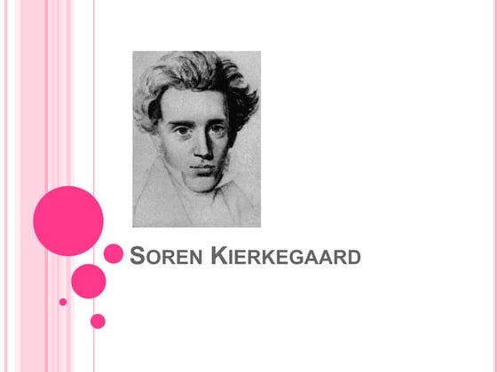 Mappa Concettuale Della Filosofia Di Kierkegaard Ppt