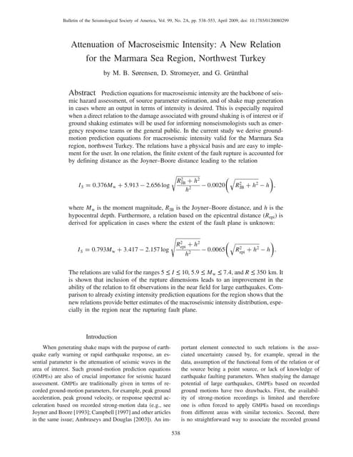 Seismic hazard calculation, PSHA calculation | PPT