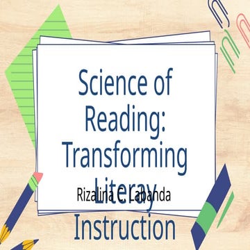 Science of Reading First Steps: a Presentation.pptx