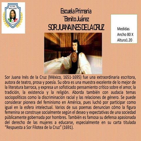 Taller lenguaje sor Juana ines de la Cruz | PDF