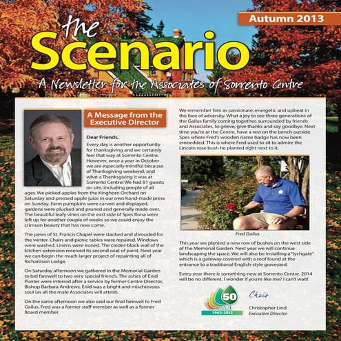 Sorrento Scenario Fall 2013 | PDF