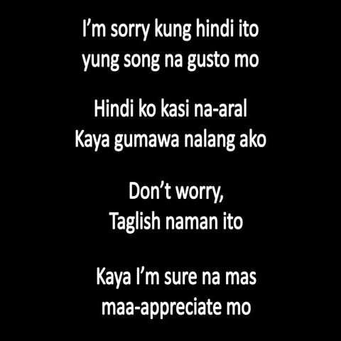 "Sorry" by Mikoy Morales | PPTX