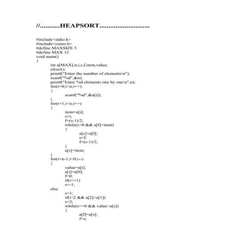 Sorting Programs Pdf 