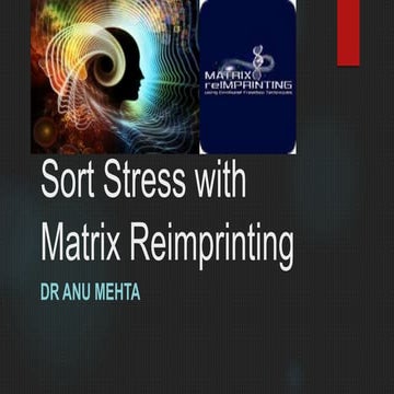 Sort out stress with matrix reimprinying | PPT