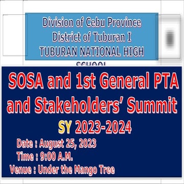 SOSA & 1st General PTA and Stakeholders' Summit 2023-AUGUST 25, 2023.pptx