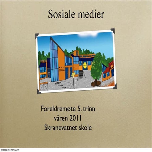 Barn og sosiale medier | PDF