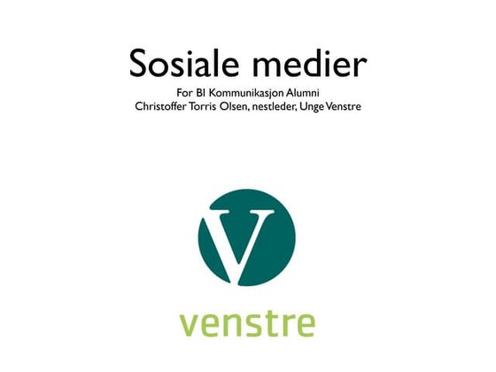 Politiske partier og valg nb | PPT