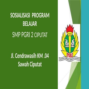 Sosialisasi program study tour sekolah in to jogja | PPT