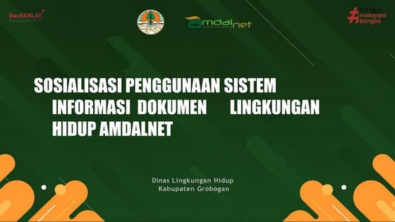SKEMA AMDALNET-BAGI PELAKU USAHA - VERSI 1 | PPTX