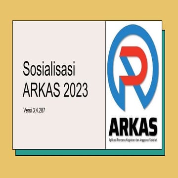 Buku Panduan ARKAS 4 versi 4.2.6 aplikasi rencana kegiatan anggaran ...