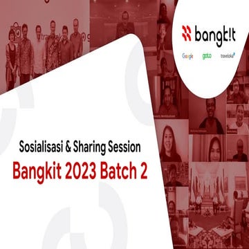 Sosialisasi Bangkit 2023 Batch 2 | PDF