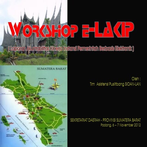 Sosialisasi e lakip sumatera barat | PPT