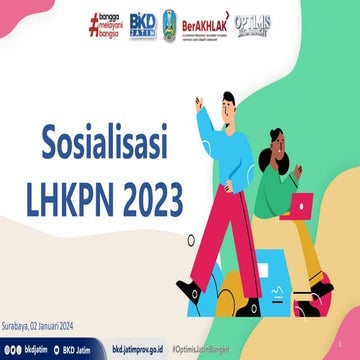 sosialisasi LHKPN 2023 V1_update.pdf cara | PDF