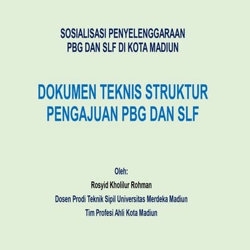 SOSIALISASI PBG dan SLF Kota Madiun - STR - Rosyid Fix.pptx