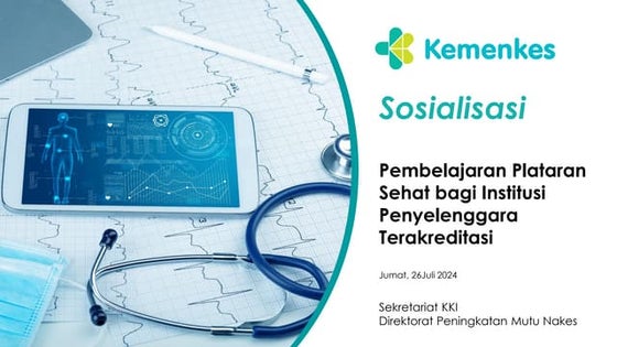 alur plataran sehat untuk peserta di lms kemkes | PPT