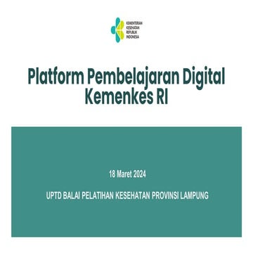 alur plataran sehat untuk peserta di lms kemkes | PDF