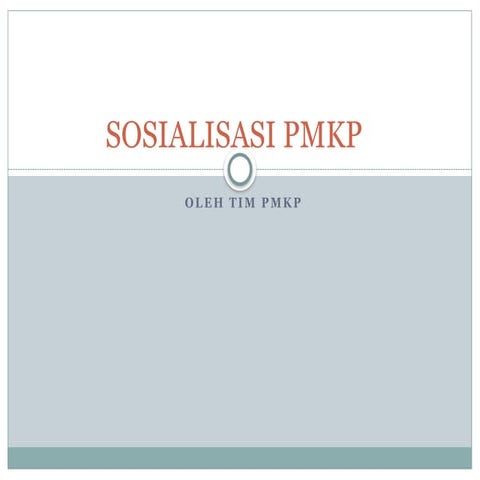 SOSIALISASI PMKP FIX-1. memahami mutu dan keselamatan pasien di RS | PPTX