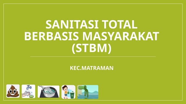 Materi penyuluhan-stbm-editan | PPTX