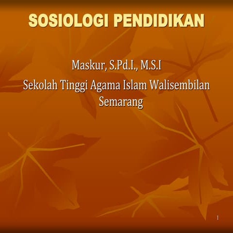 SOSIOLOGI-PENDIDIKAN.ppt